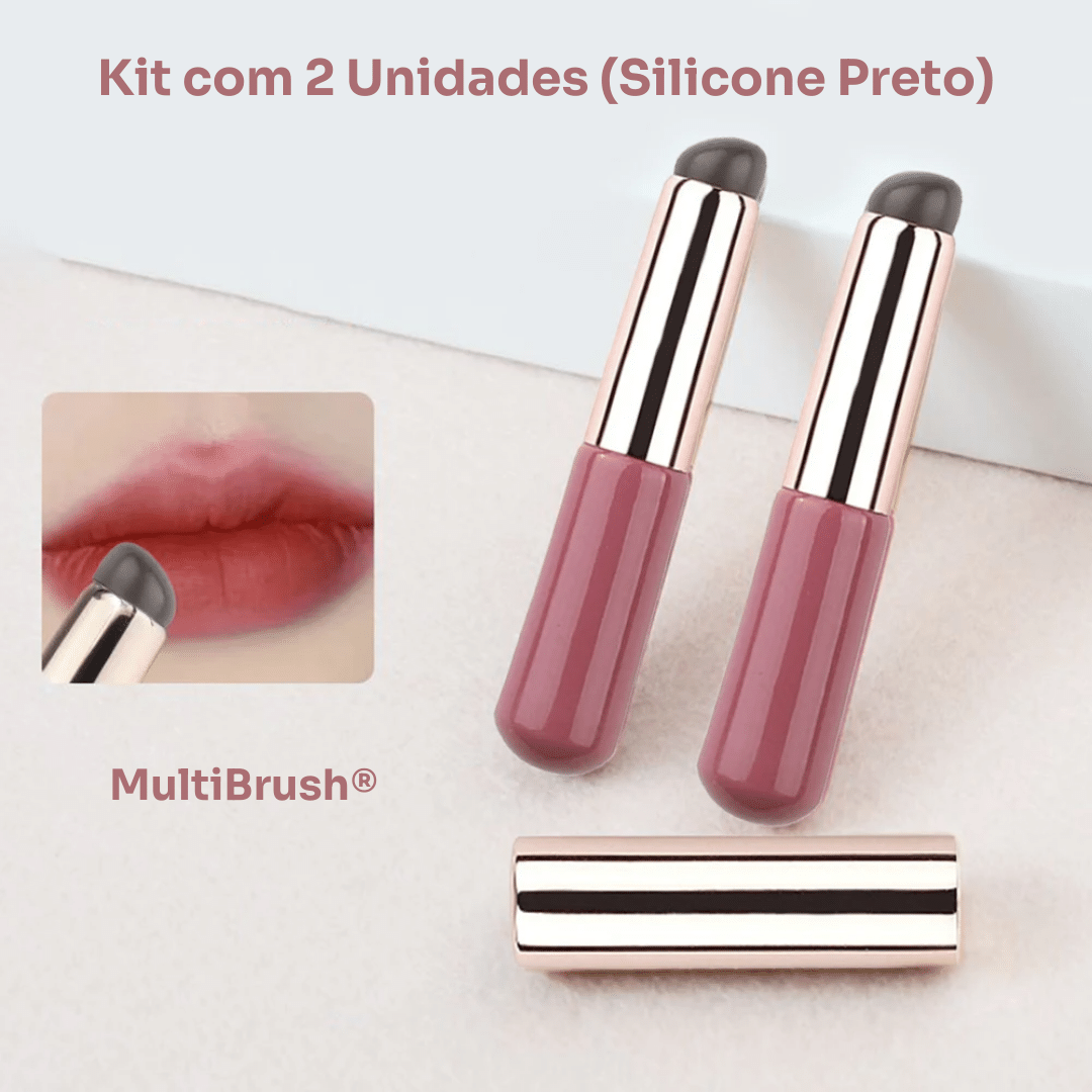 Pincel para MakeUp com ponta de silicone - MultiBrush® LANÇAMENTO PROM ...
